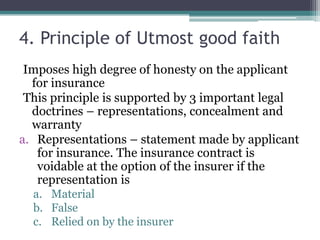 Insurance principles | PPT