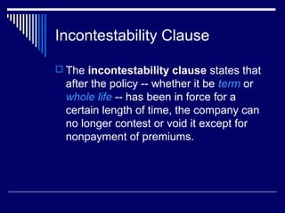 Insurance products (Life Insurance) | PPT