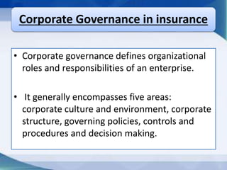 Insurance risk | PPTX