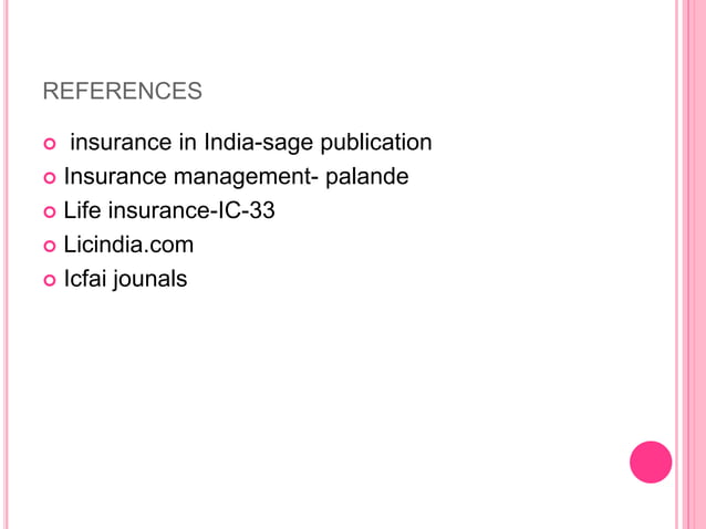 Insurance scenario in india –issues and opportunities | PPT