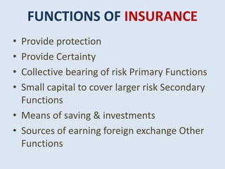 Insurance sector | PPTX