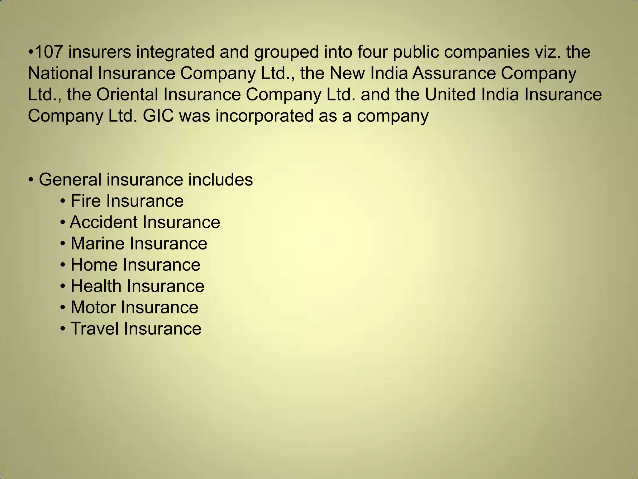 Insurance sectore in india | PPTX