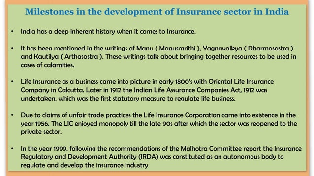 Insurance sector in india | PDF | Life Insurance | Insurance