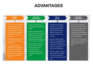 INSURANCE SECTOR IN INDIA.pptxkljkljkjjkl | PPTX