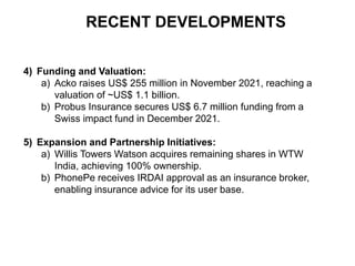 INSURANCE SECTOR IN INDIA.pptxkljkljkjjkl | PPTX
