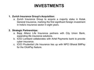 INSURANCE SECTOR IN INDIA.pptxkljkljkjjkl | PPTX
