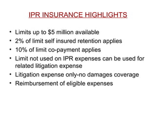 Insurance strategies | PPT