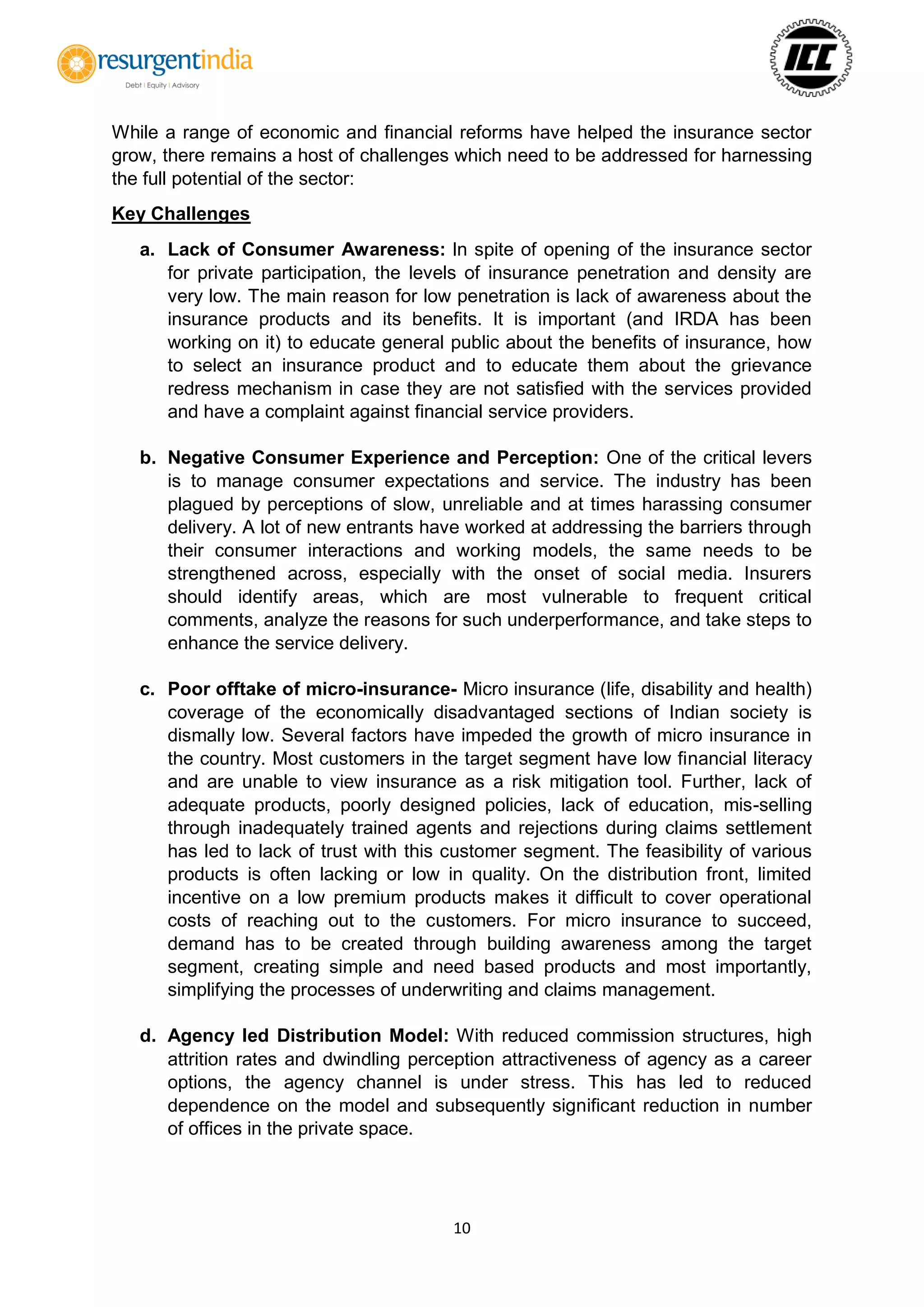 Indian Insurance Industry: Reaching out to Exponential Growth | PDF
