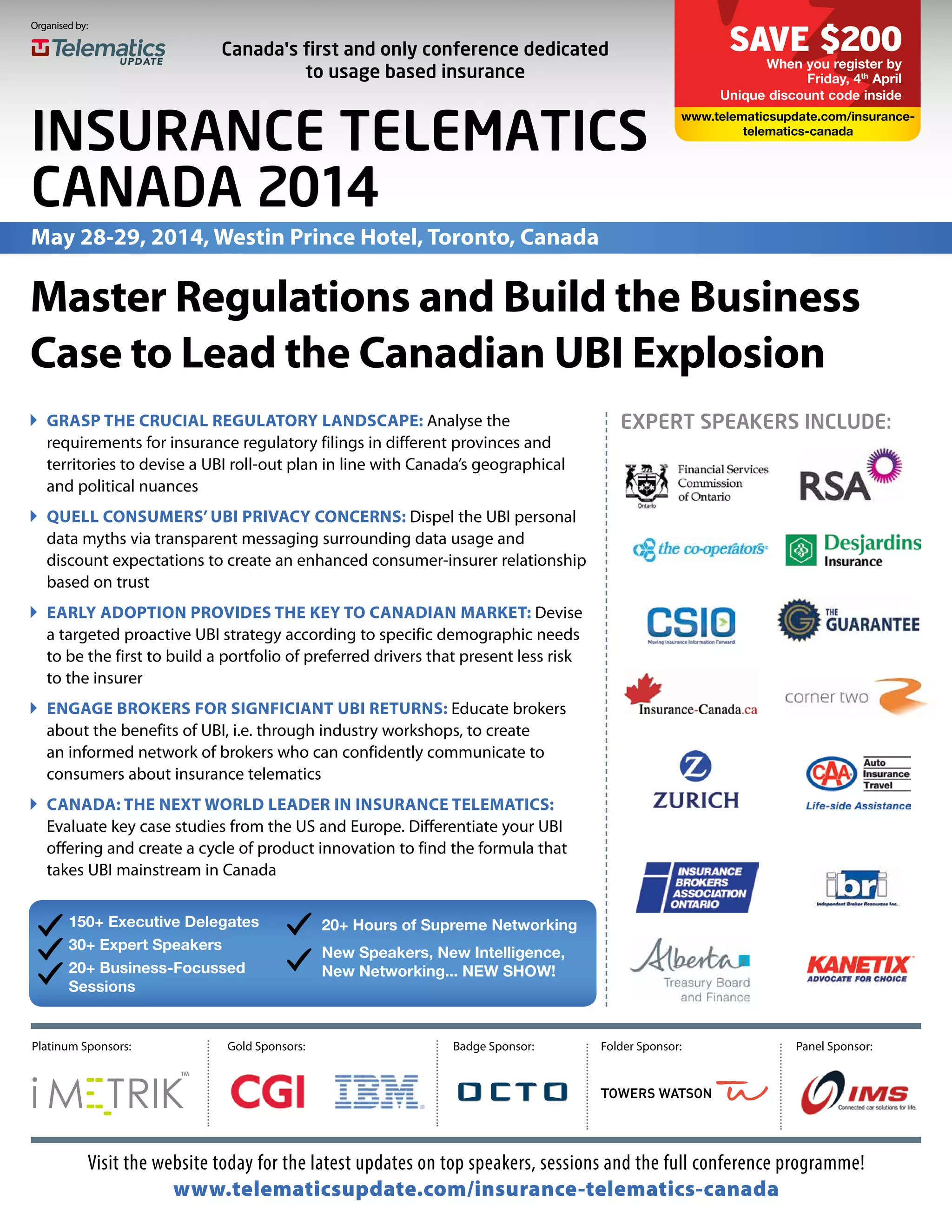 Insurance Telematics Canada 2014 | PDF
