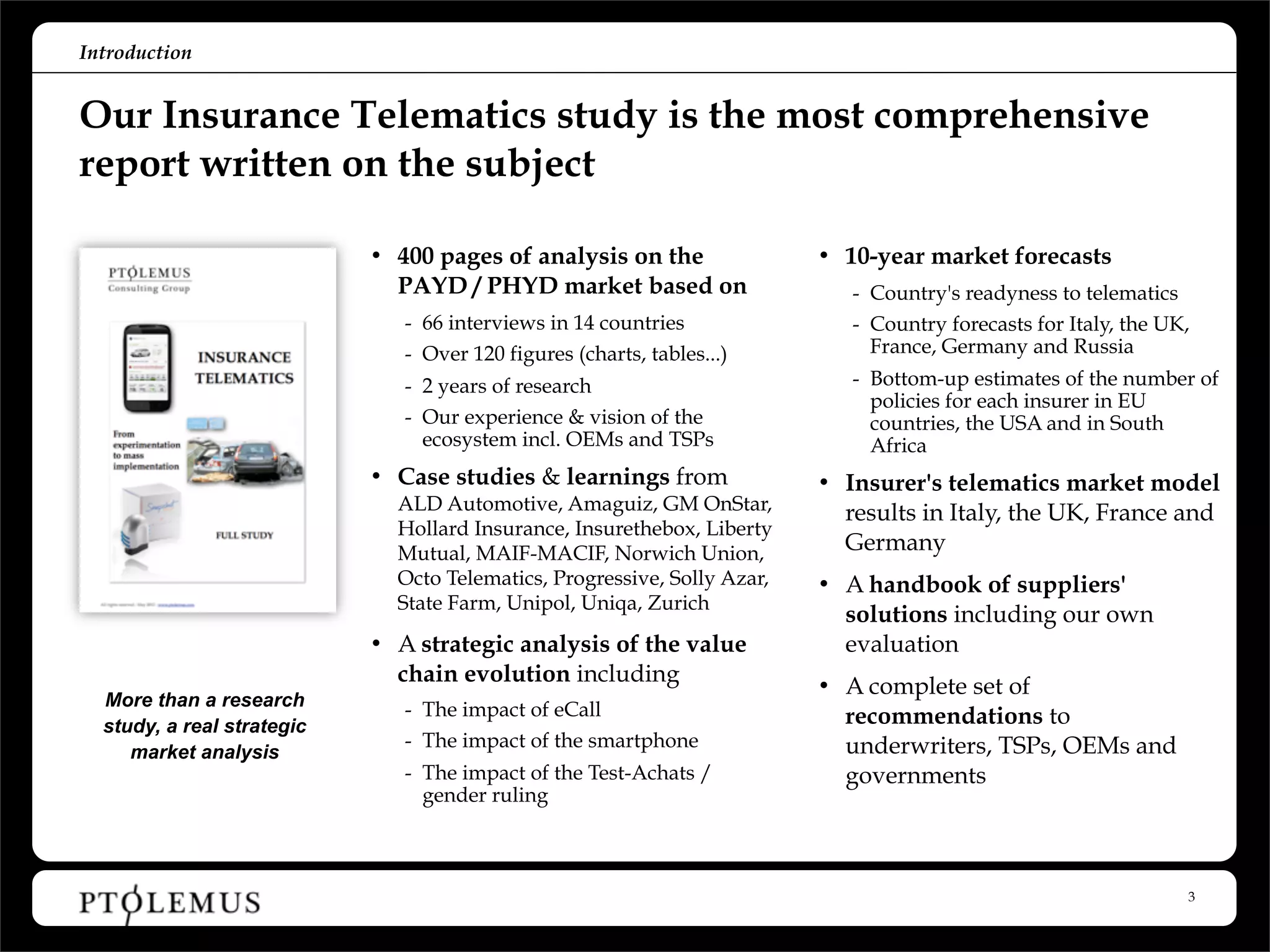 Insurance Telematics Study | PDF