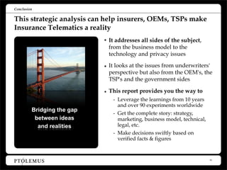 Insurance Telematics Study | PDF