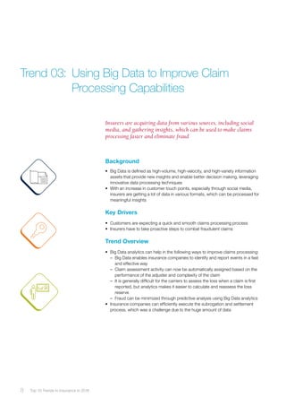 Top 10 Trends in Insurance 2016 | PDF