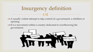 "Insurgency" the Philippine insurgency | PPTX
