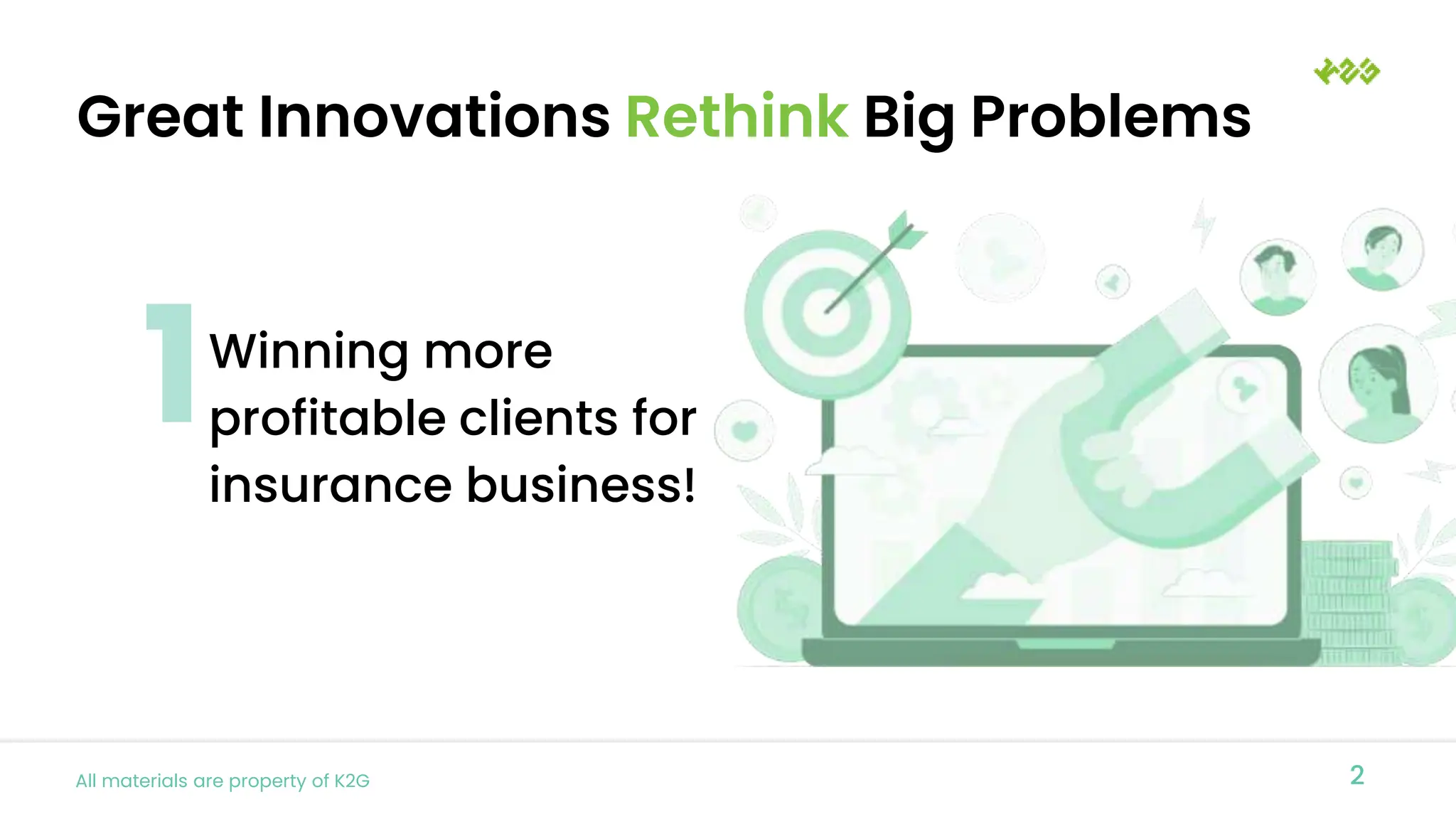 K2G - Insurtech Innovation EMEA Award 2024 | PPTX | Currencies | Economy