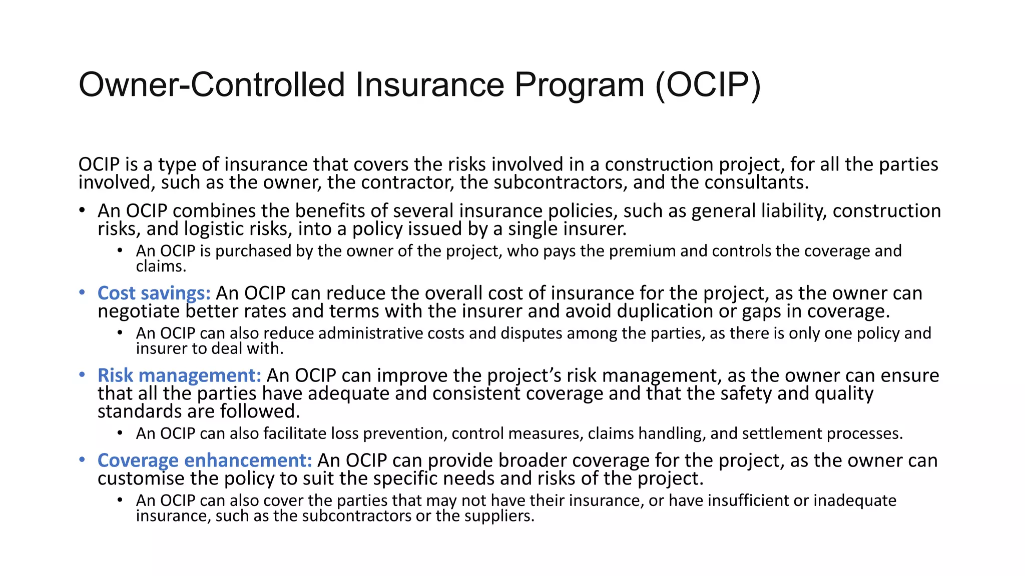 Insuring Large Construction Projects.pptx