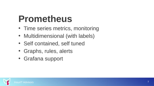 Business metrics visualization with Grafana and Prometheus | PPT