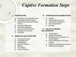 Captives: 101 and Beyond | PPT