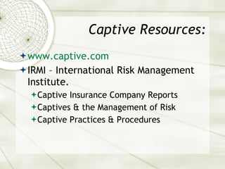 Captives: 101 and Beyond | PPT