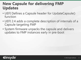 UEFI Spec Version 2.4 Facilitates Secure Update | PPTX