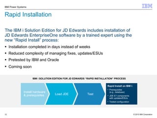 Insync10 IBM JDE Sol Ed Announcement | PPT | Cloud Computing | Internet