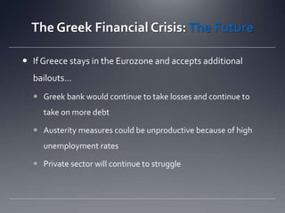 International Finance: Greek Financial Crisis | PPTX