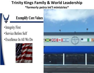 Trinity Kings Family & World Leadership: formerly petra int'l ...