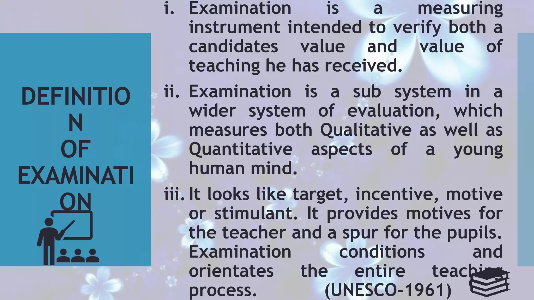 Internal and external examination | PPTX