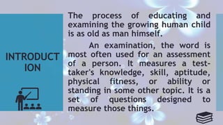 Internal and external examination | PPTX