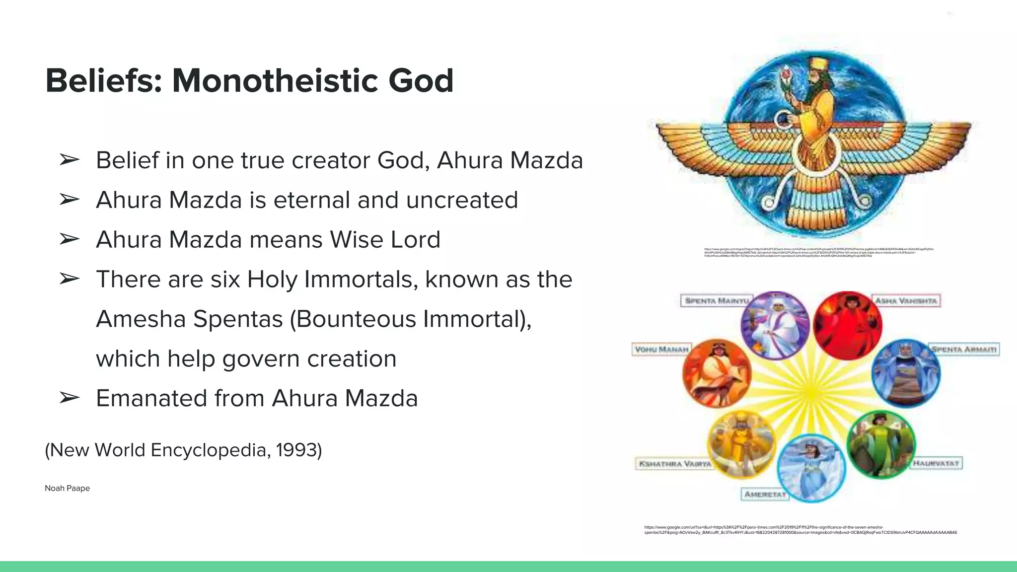 INT.244 Zoroastrianism | PPTX