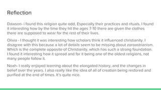 INT.244 Zoroastrianism | PPTX