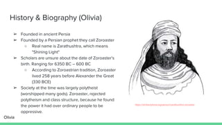 INT.244 Zoroastrianism | PPTX