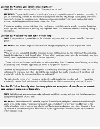 Interview Questions | PDF