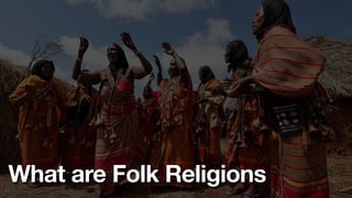 Int 244 african indigenous religions | PDF