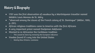 INT-244 American Voodoo | PPT