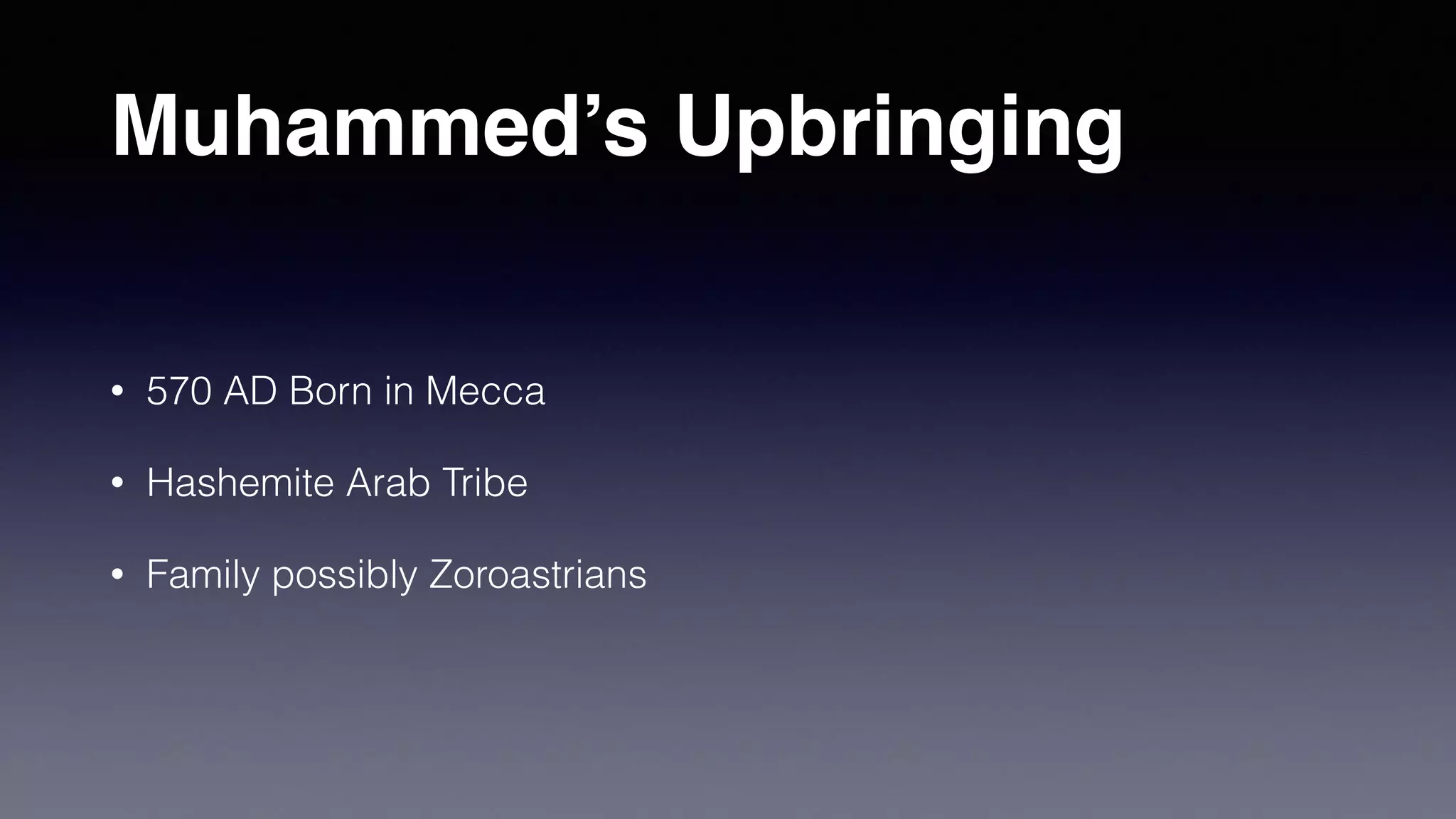 INT-244 Topic 3 Islam | PPT