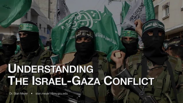 INT-244 topic 3a Israeli-Palestinian Conflict | PPT