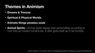 INT-244 Topic 7a Animism and New Religious Movements | PPT