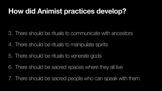 INT-244 Topic 7a Animism and New Religious Movements | PPT