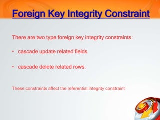 Integrity Constraints | PPTX