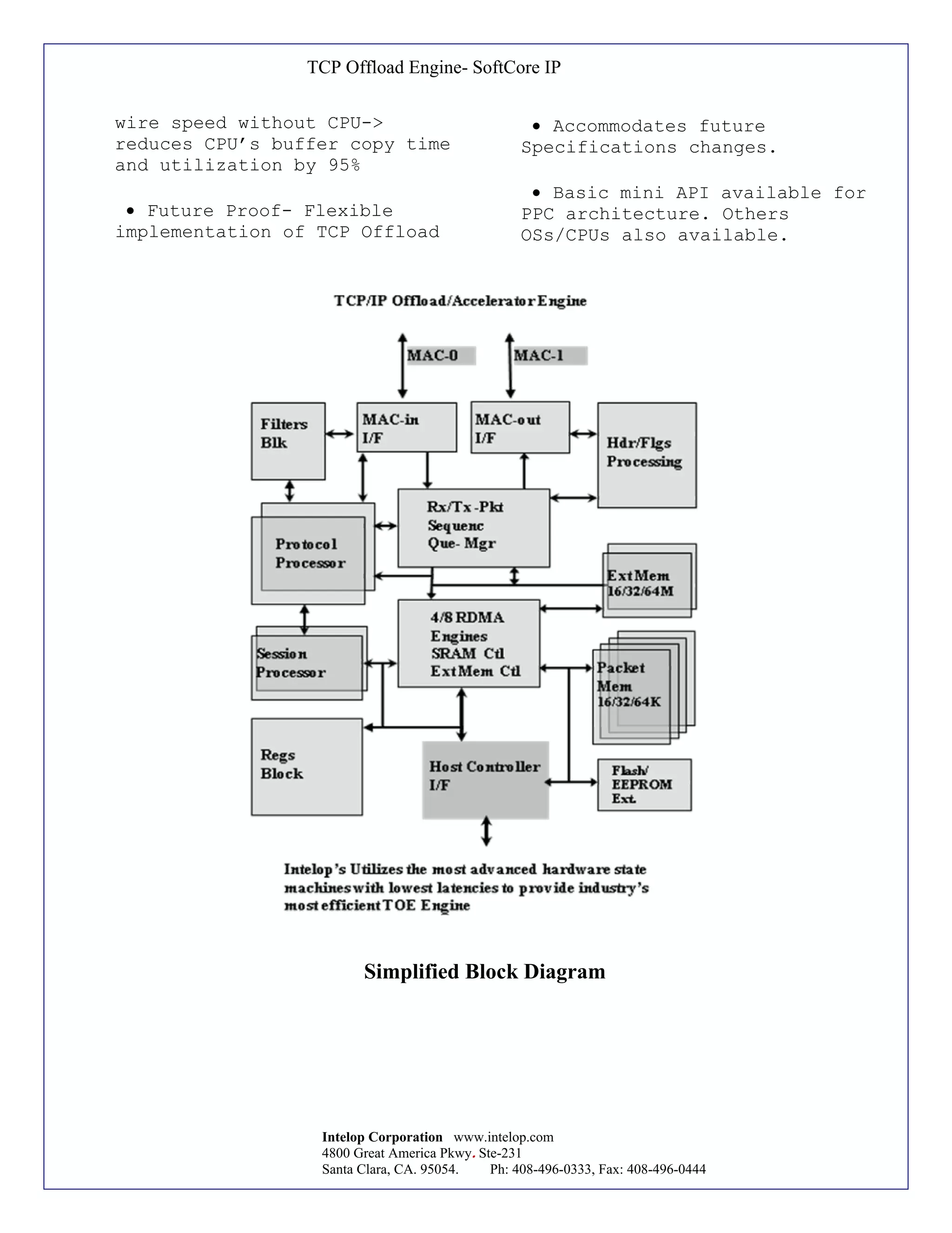 Int 1010 Tcp Offload Pdf Computer Networking Computing