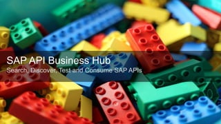 SAP API Management and API Business Hub (TechEd Barcelona) | PPT