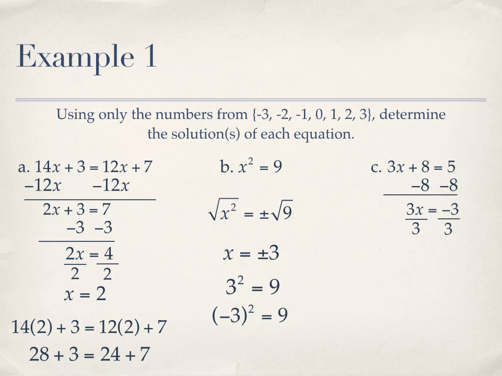 Int Math 2 Section 3-1 1011 | PDF