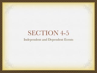 Integrated Math 2 Section 4-5 | PPT | Free Download