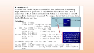interrupts programming in 8051 microcontroller | PPT