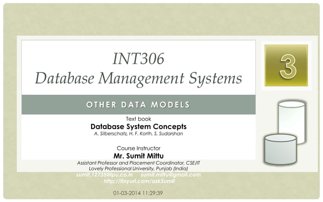 Int306 03 | PDF | Databases | Computer Software and Applications