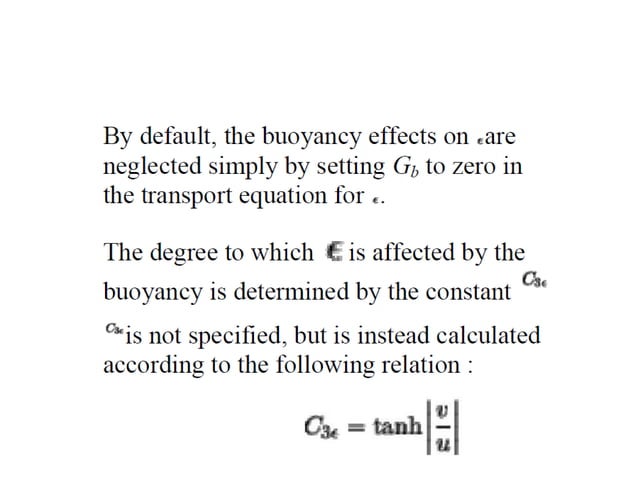 k-epsilon Model | PPT