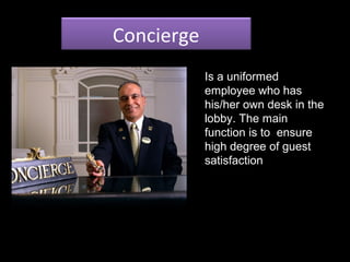 Hotel Organisation | PPT