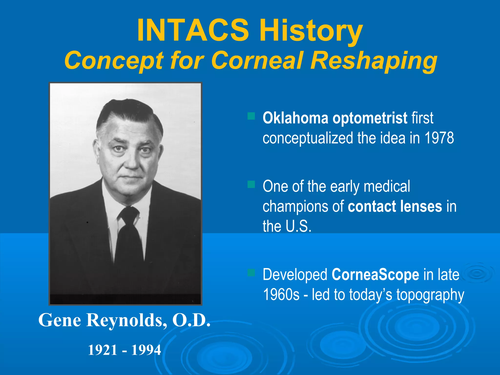 Intacs, Corneal inserts for treatment of keratoconus and ectasia | PPT