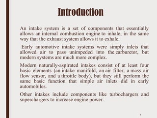 Intake system-and-supercharger | PPT