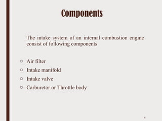 Intake system-and-supercharger | PPT